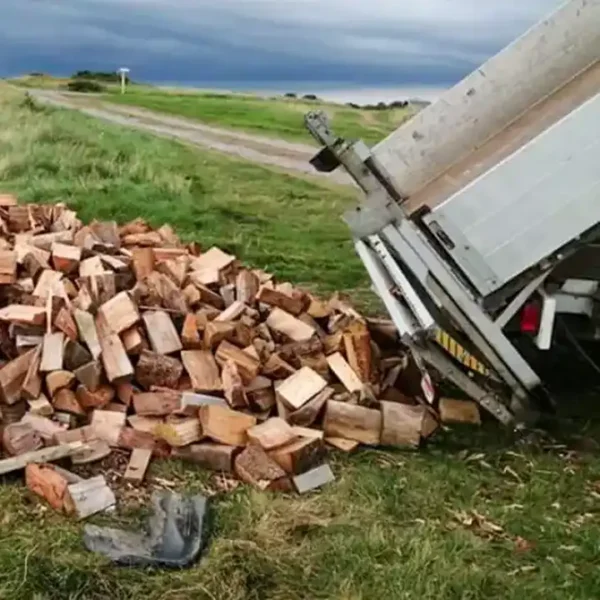 Tipper load of Softwood - West Wales Firewood
